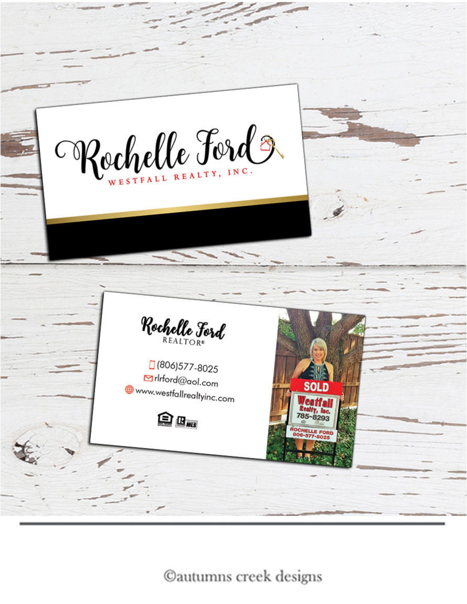 Business Card Design and 2nd Logo Set | Etsy