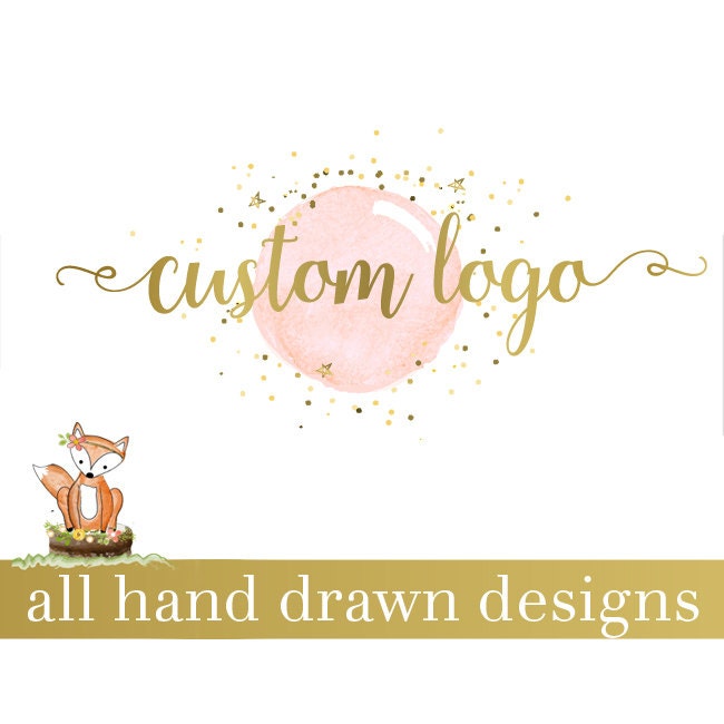 custom logo custom logo designs logo design photography logo | Etsy