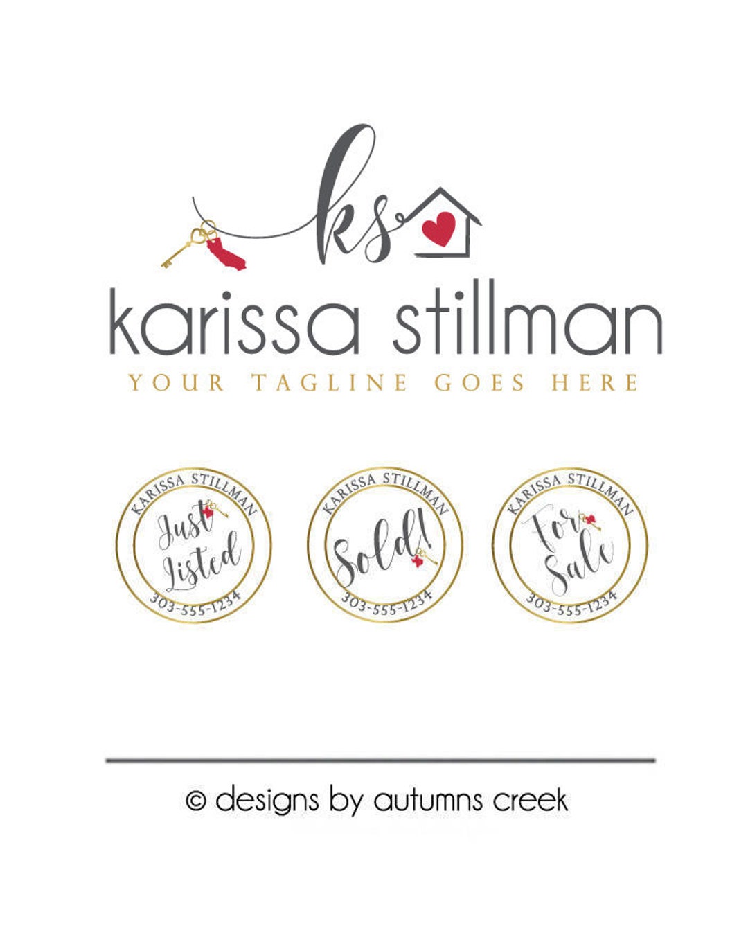 Real Estate Agent Real Estate Logo Design Branding Broker Logos Real ...