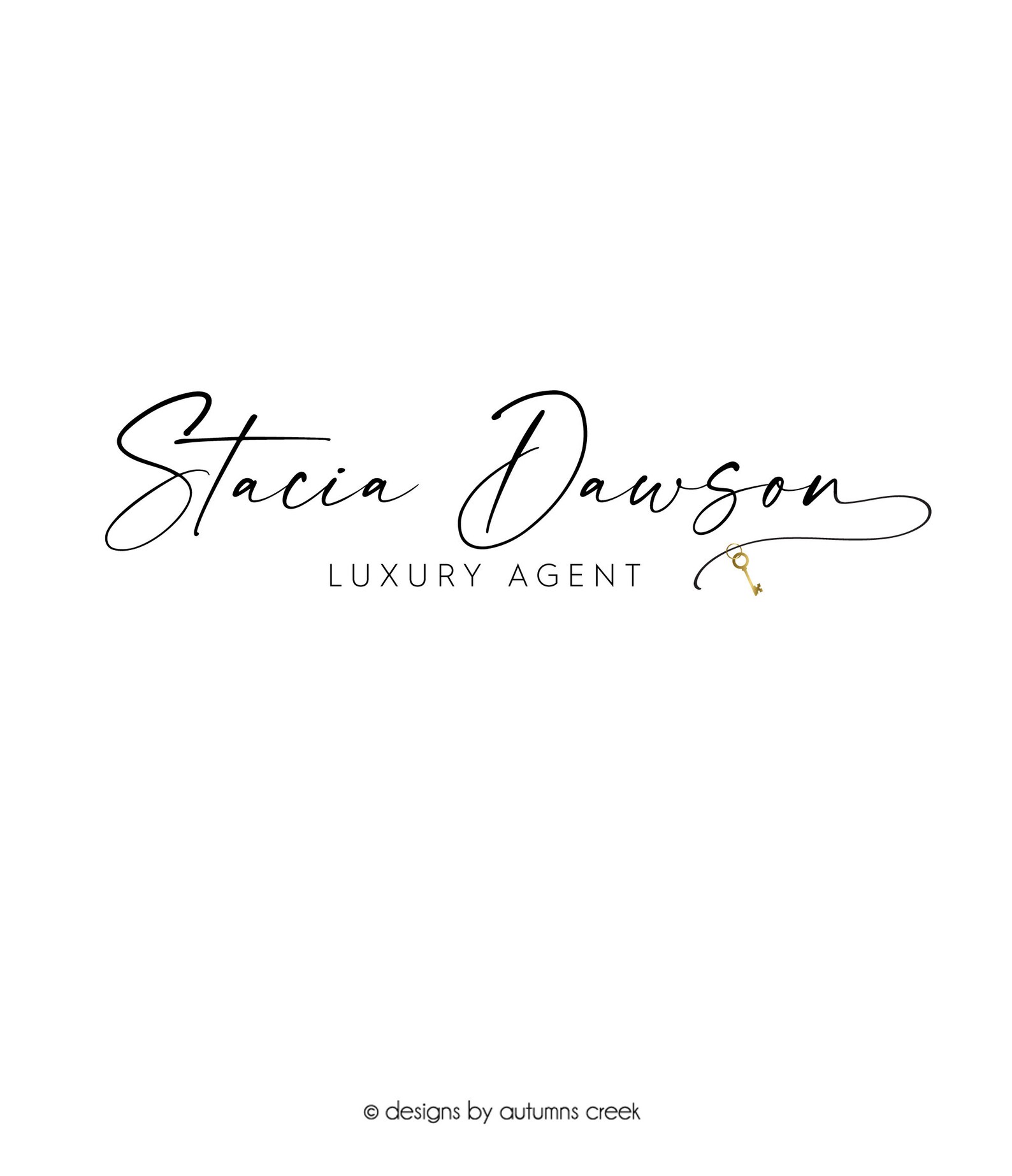 Real Estate Logo Realtor Logo Signature Logo Designer Logo | Etsy