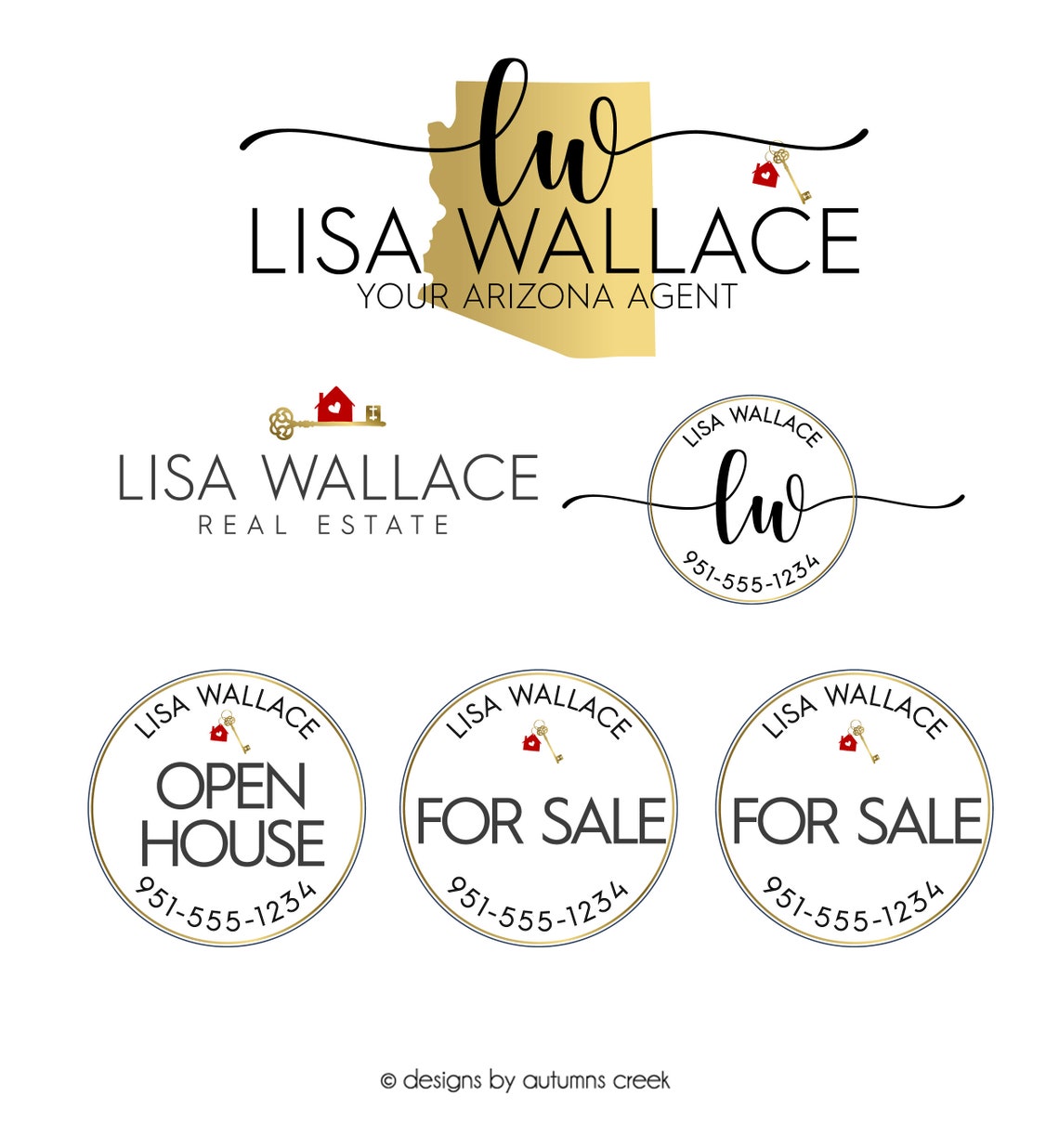 Real Estate Logo Realtor Logos House Logo Broker Logo Real - Etsy