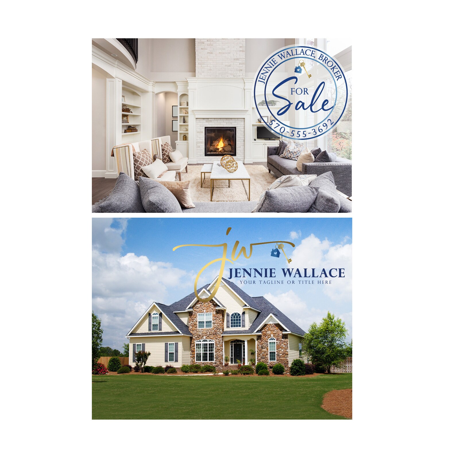 Real Estate Logo Realtor Logo Utah Logo Broker Logo Real - Etsy