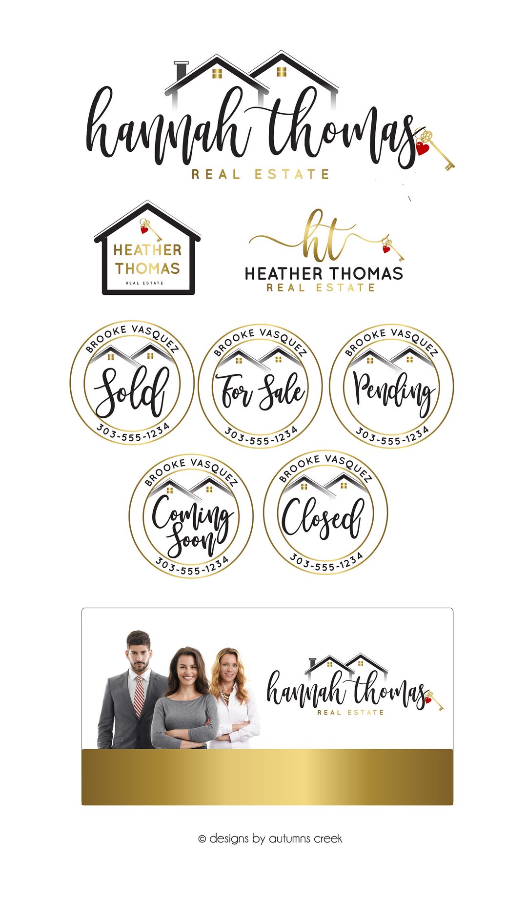 Real Estate Logo Realtor Logos Real Estate Agent Logo Design Broker ...