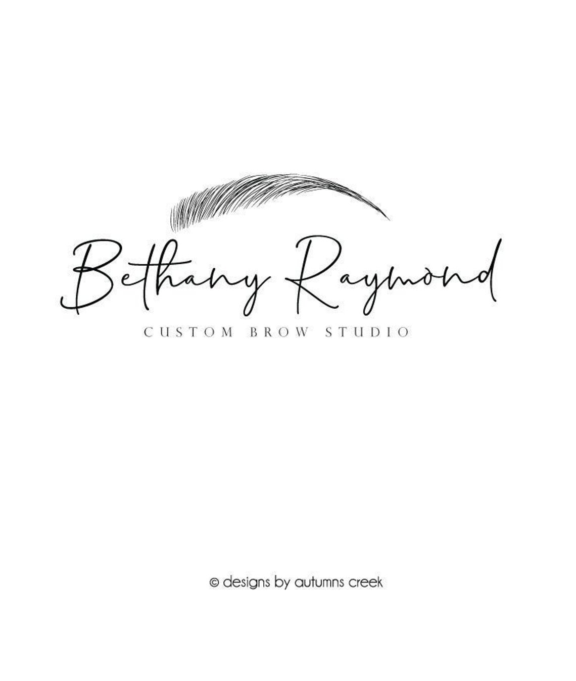 Eyebrow Logo Microblading Logo Logo Designs Make-up Logo - Etsy