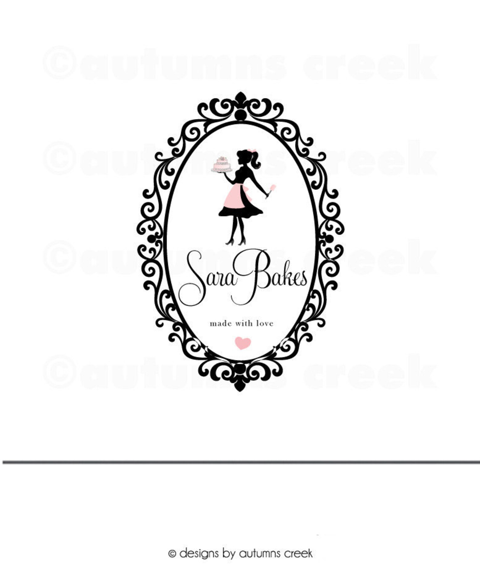 Baking Logo Bakery Logo Premade Logo Cake Logo Whisk Logo - Etsy