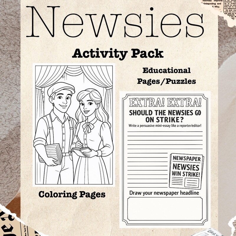 Newsies - Etsy