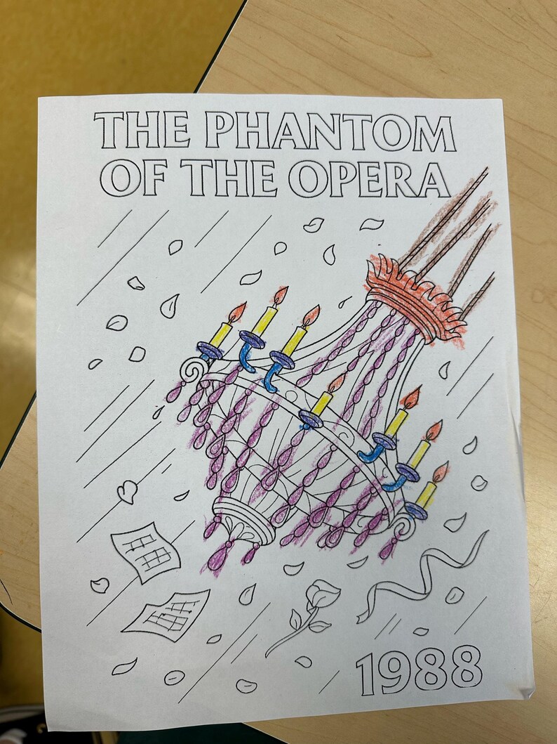 The Mega Musical Activity Pack – British Mega Musicals Coloring ...