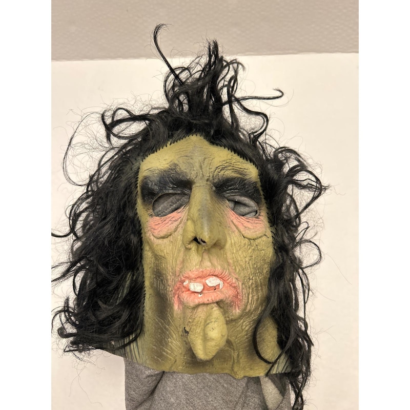 Scary Mask With Hair - Etsy