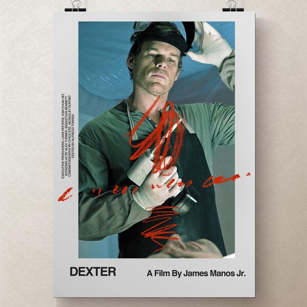 Dexter Poster - Etsy
