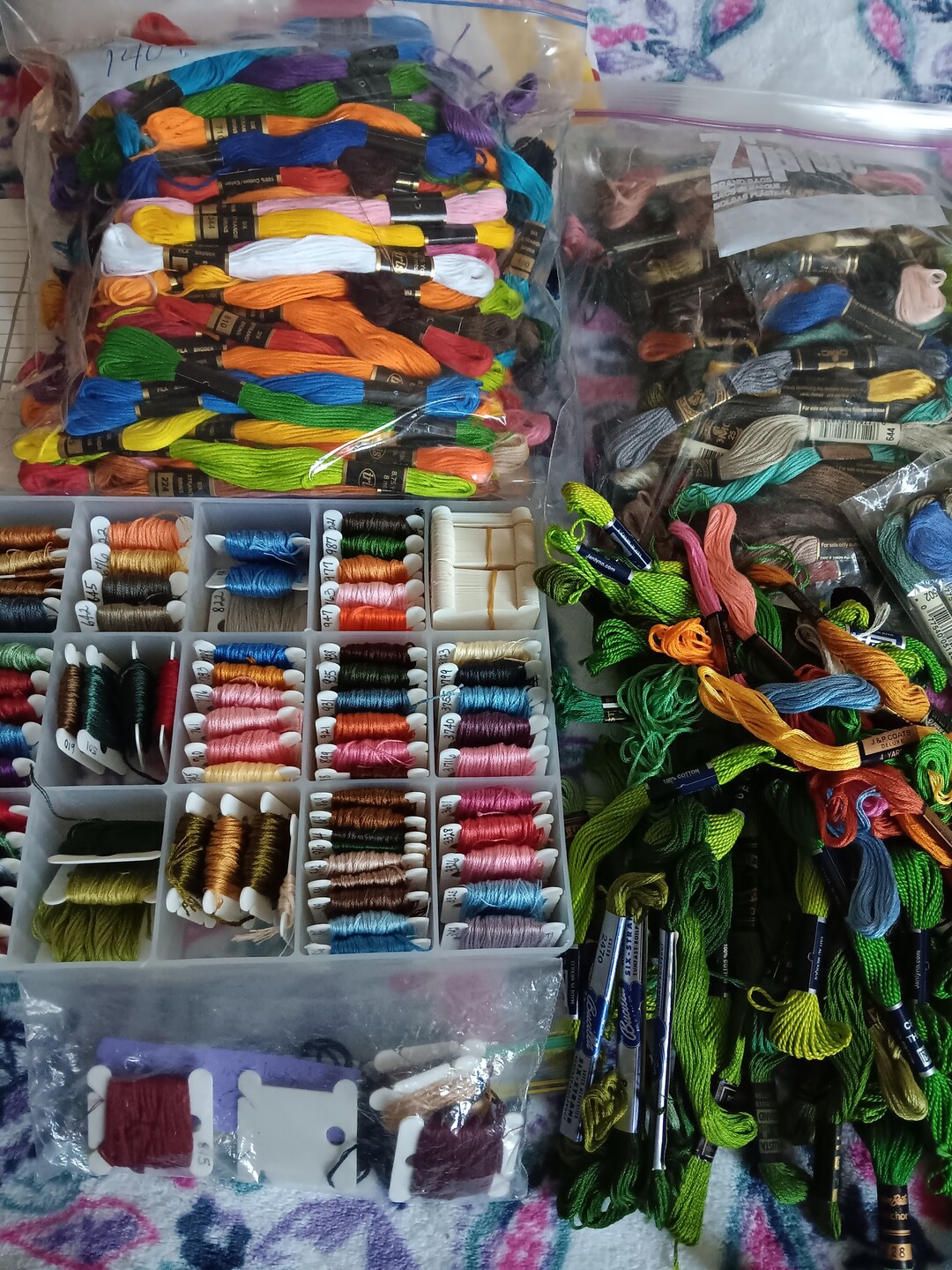 Lot Needlepoint Thread Floss 250 DMC Iris - Etsy