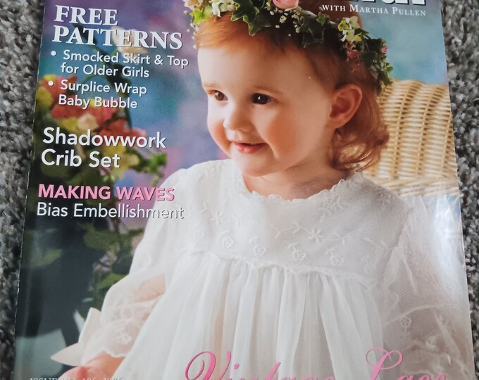 Sew Beautiful With Martha Pullen May/june 2006 Issue No. 106 Free ...