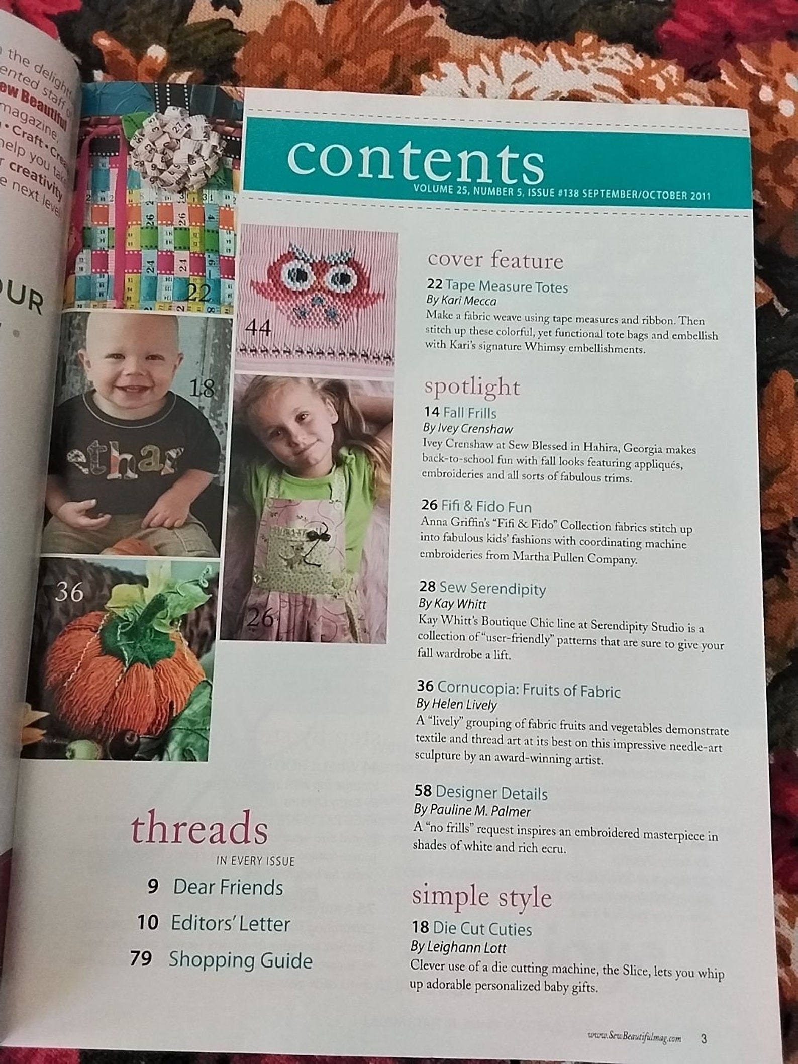 Sew Beautiful With Martha Pullen Sept/oct 2011 Issue No. 138 Free ...