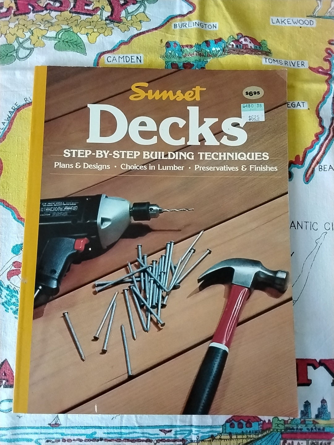 Decks Step-by-step Building Techniques by Sunset Books Vintage - Etsy