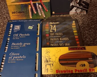 1/12 Scale Miniature Vintage Drawing Art Set - Etsy
