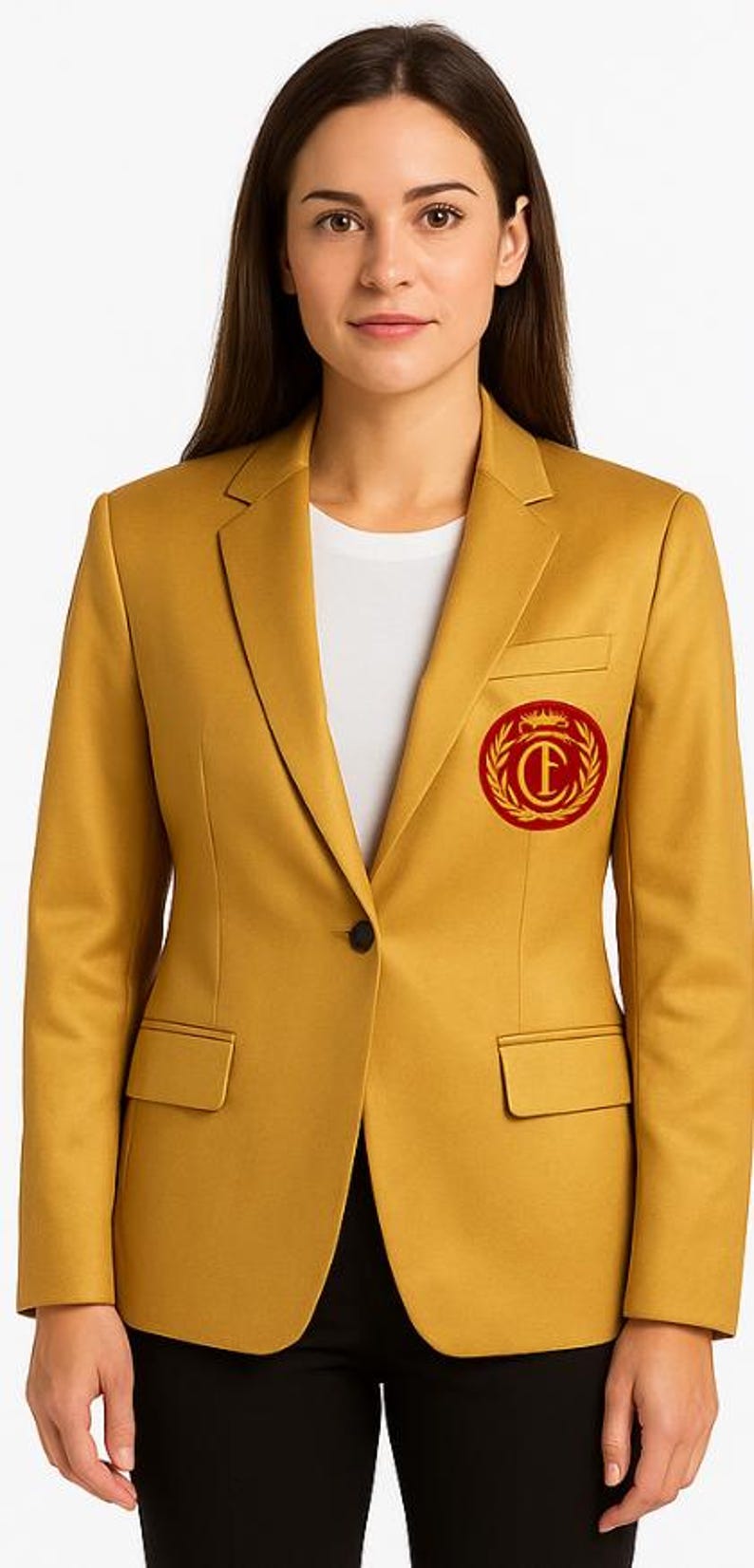 Men's Gold Golf Jacket | Golf Winner Jacket | Blazer Golf Halloween ...