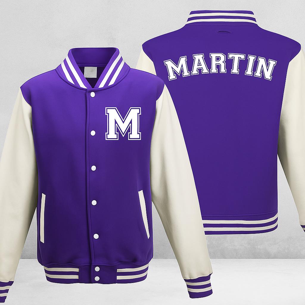 Personalized Varsity Jacket: Custom Stitched Letterman Bomber - Etsy