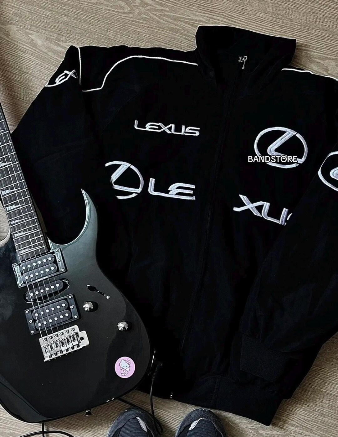 Vintage F1 Lexus Racing Jacket: Embroidered Cotton Padded Motorsport ...