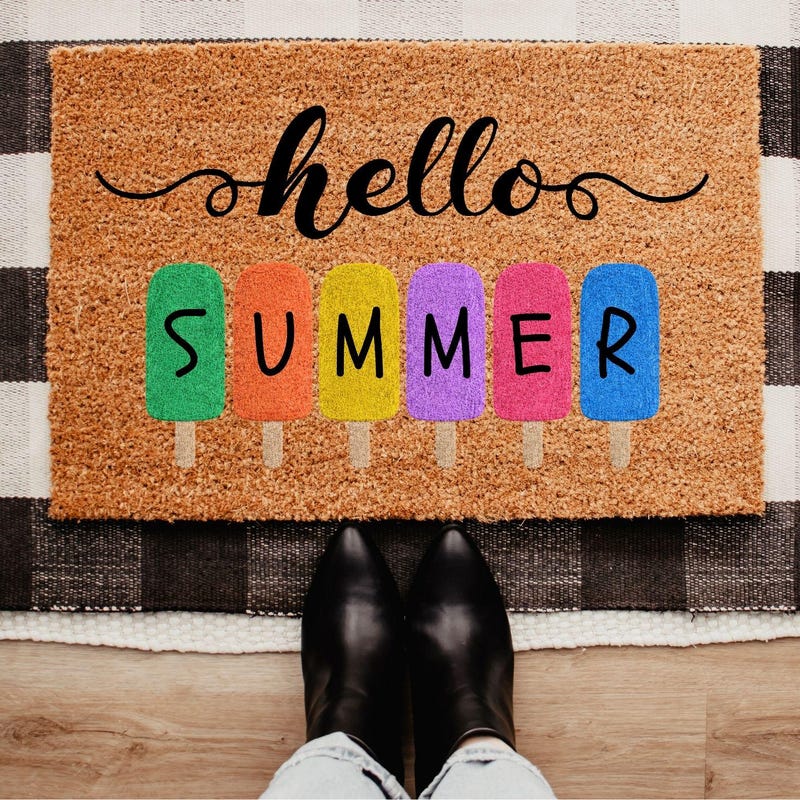 Ice Door Mat - Etsy