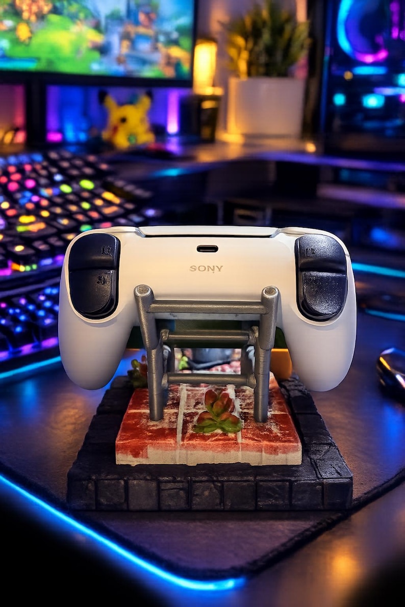 Resident Evil Requiem Universal Controller Holder-3d Printed-desk ...