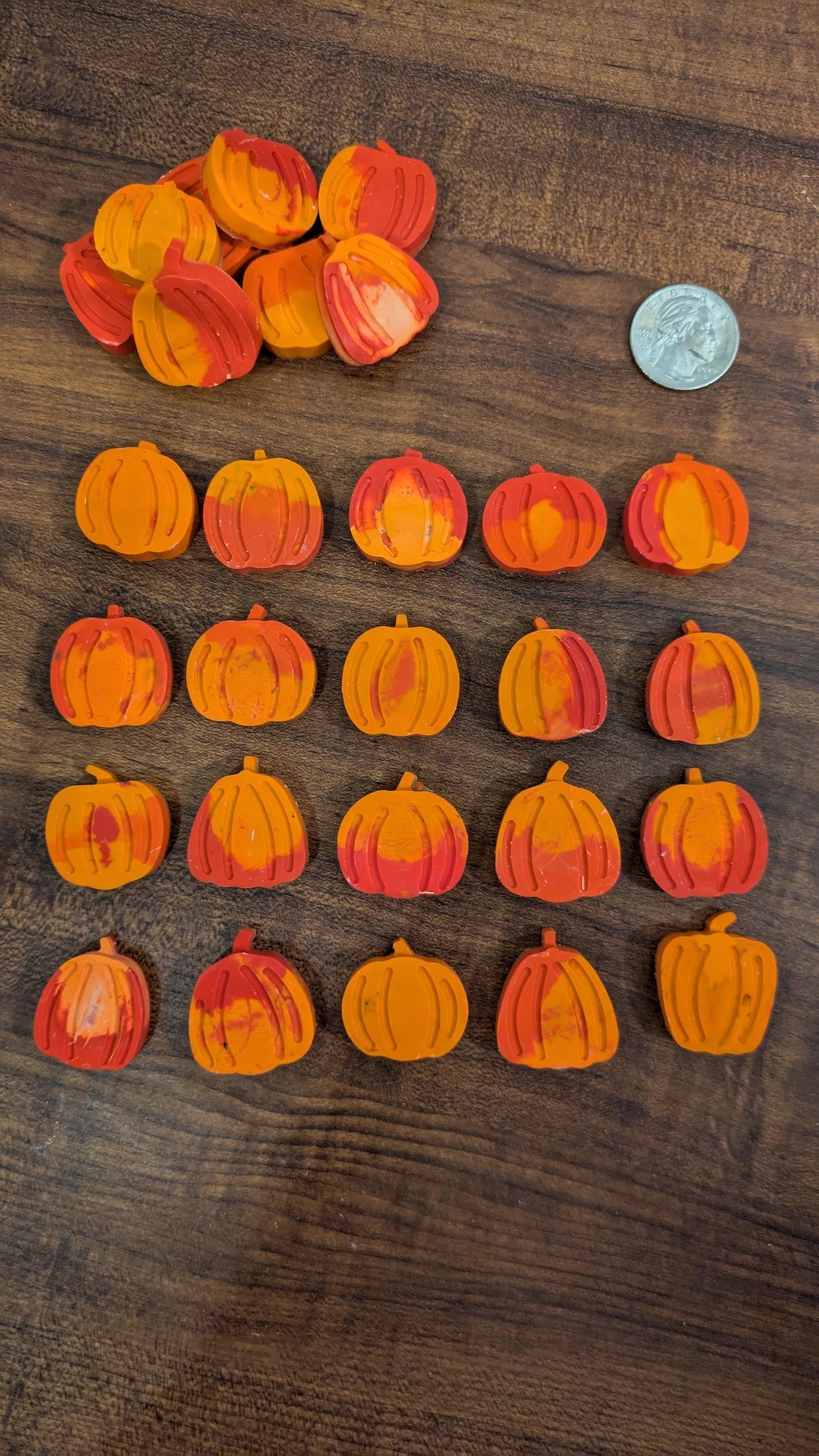 Pumpkin Crayons - Etsy