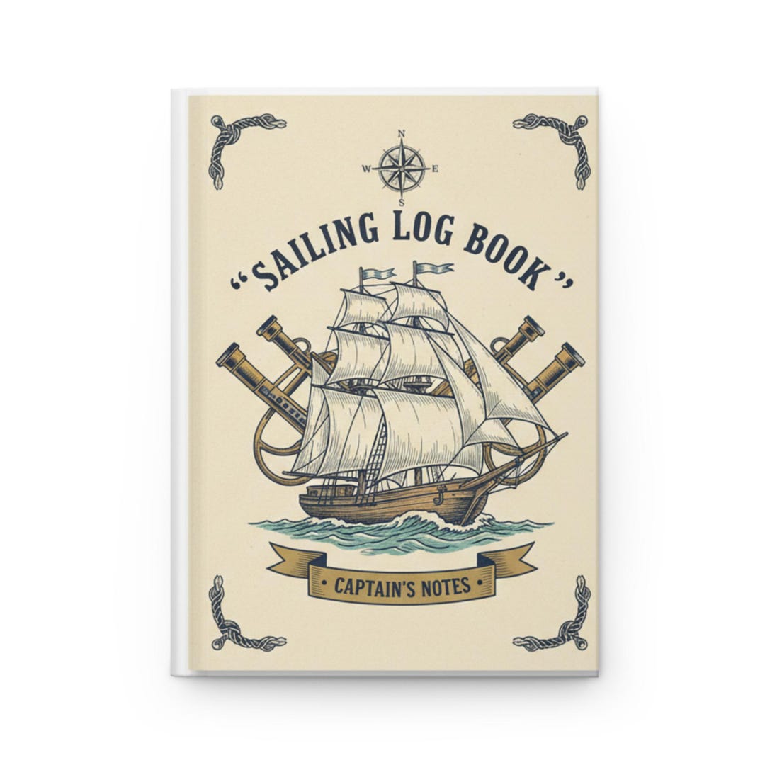 Sailing Log Book - Etsy