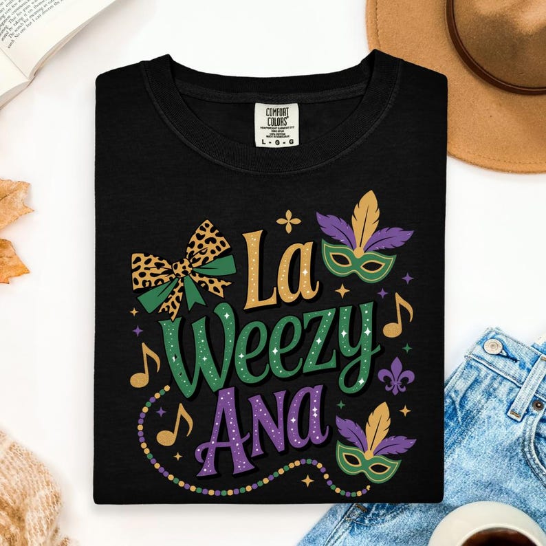 LA Weezy Ana Mardi Gras Ready to Press Transfer Direct to Film DTF - Etsy