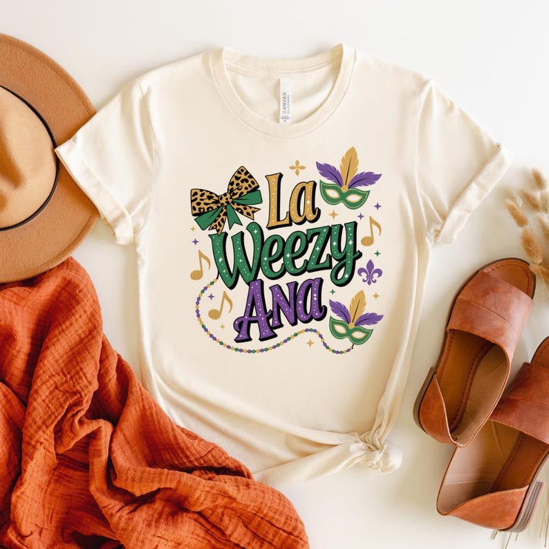 LA Weezy Ana Mardi Gras Ready to Press Transfer Direct to Film DTF - Etsy