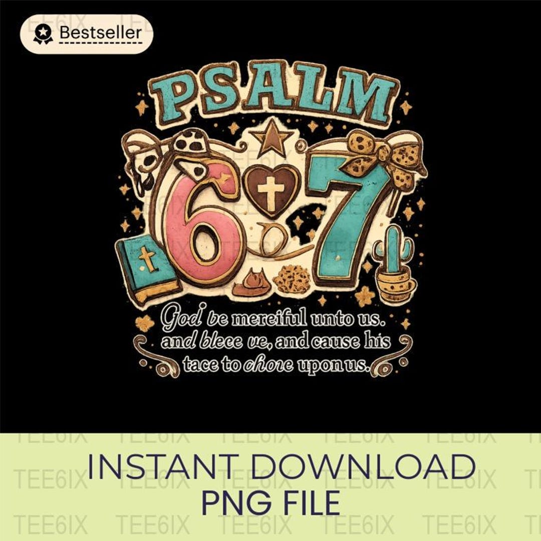 Psalm 67 Christian Png, Western Scripture, Bible Verse, Cowgirl Hat ...