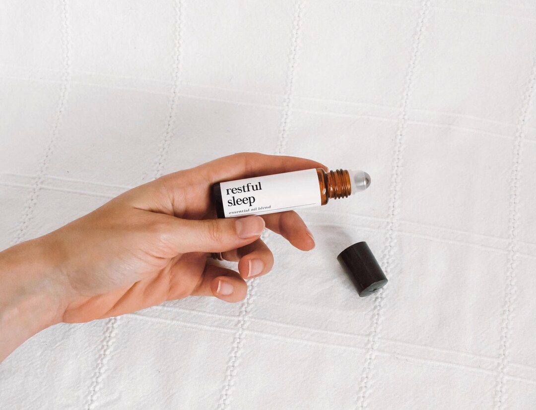 Restful Sleep Essential Oil Roller, Calming Aromatherapy Roll-on ...