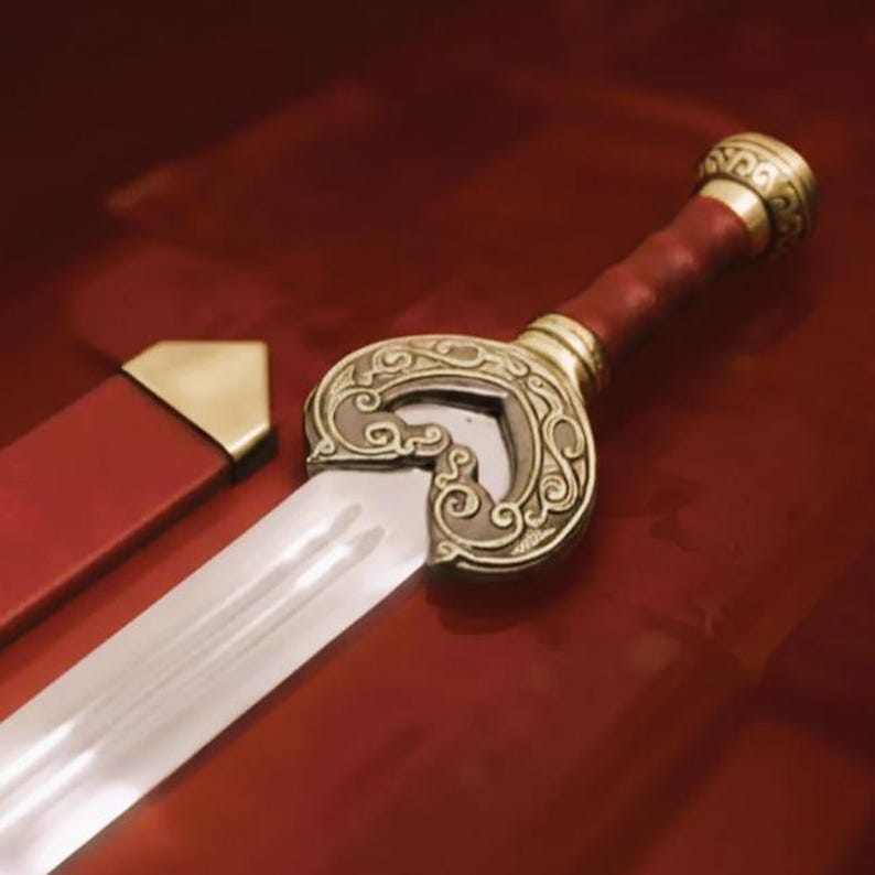 Hand-forged Roman Gladius Sword – Handmade Damascus Steel Blade ...