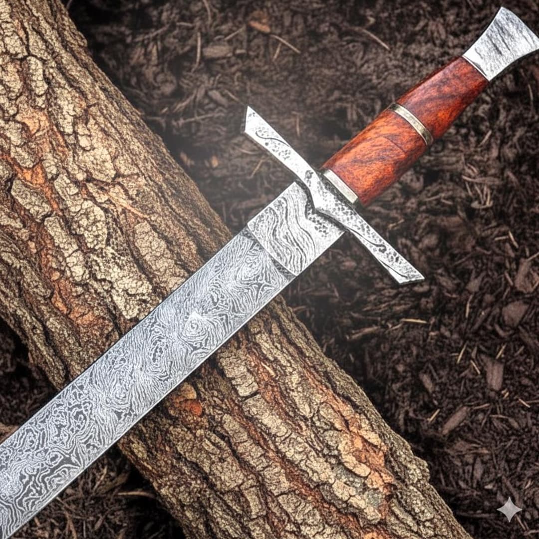 Handcrafted Frost Bane Sword Replica – Fantasy Decorative Blade ...