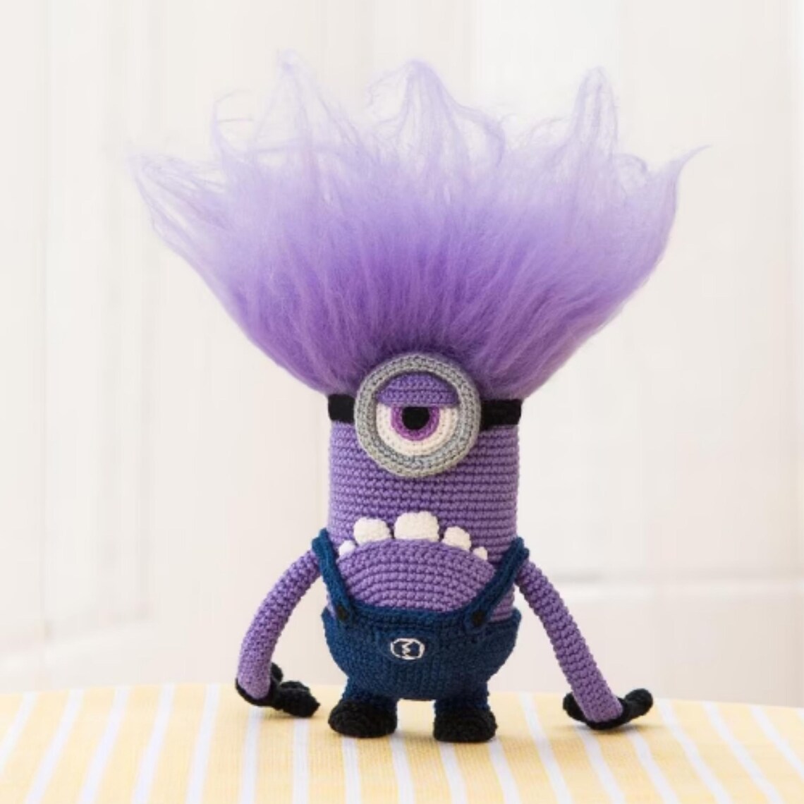 Evil Minion Amigurumi Crochet Pattern | Despicable Me Inspired (PDF ...