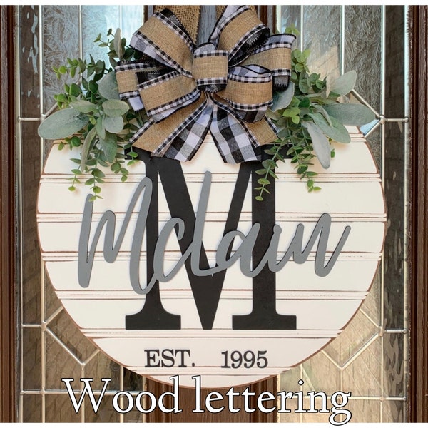 Everyday Wreath Sign - Etsy