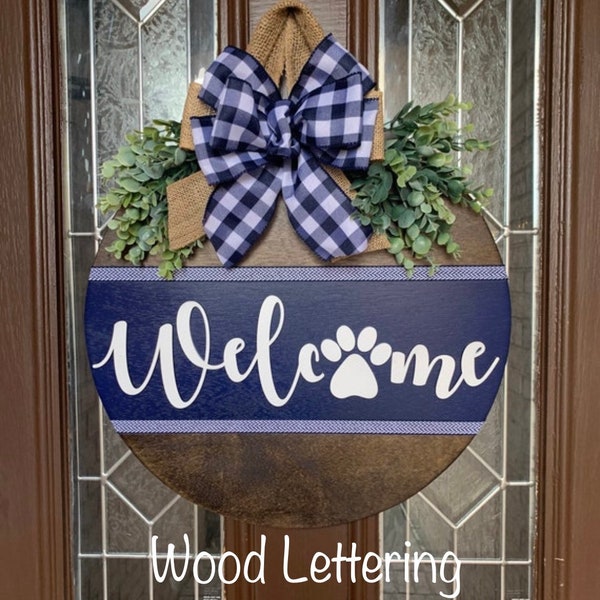 Paw Door Hanger - Etsy