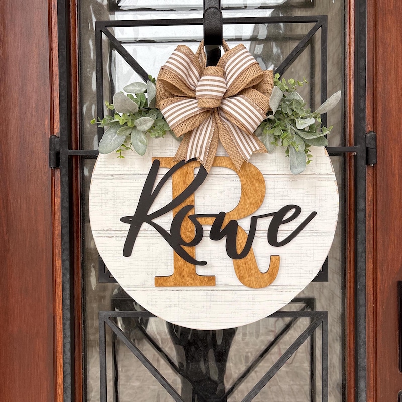 Fall Letter Door Sign - Etsy