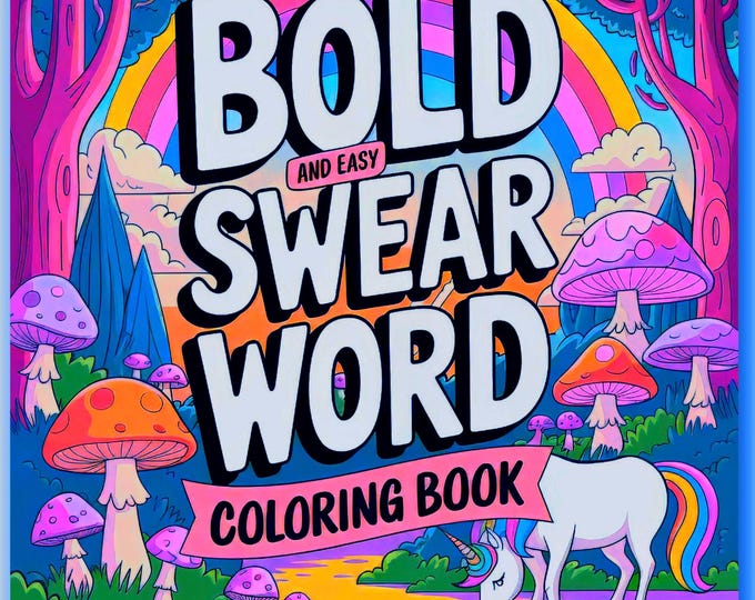 100+ Swear Words Coloring Pages for Adults VOL 1-4 - Printable Coloring ...