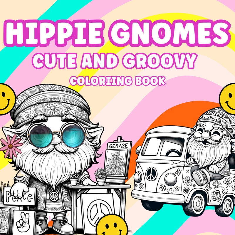 Hippie Coloring - Etsy