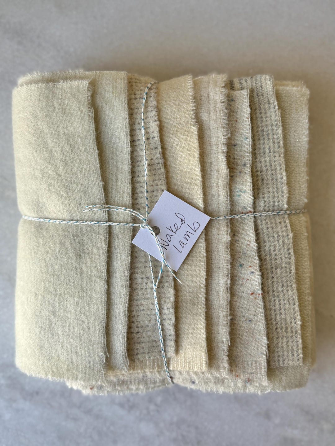 Hand Dyed Wool Fabric, 8 Dirty Lamb Fat 1/16 Sixteenth for Primitive ...