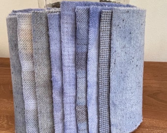 Hand Dyed Wool Fabric, 8 Dried Lavender Fat 1/16 Sixteenth for ...