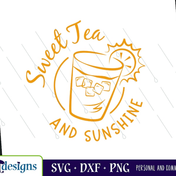 Sweet Tea Logo - Etsy