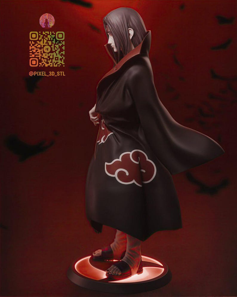Itachi Uchiha, Naruto - 3D Printed Figure – 3D Printed Statue ...