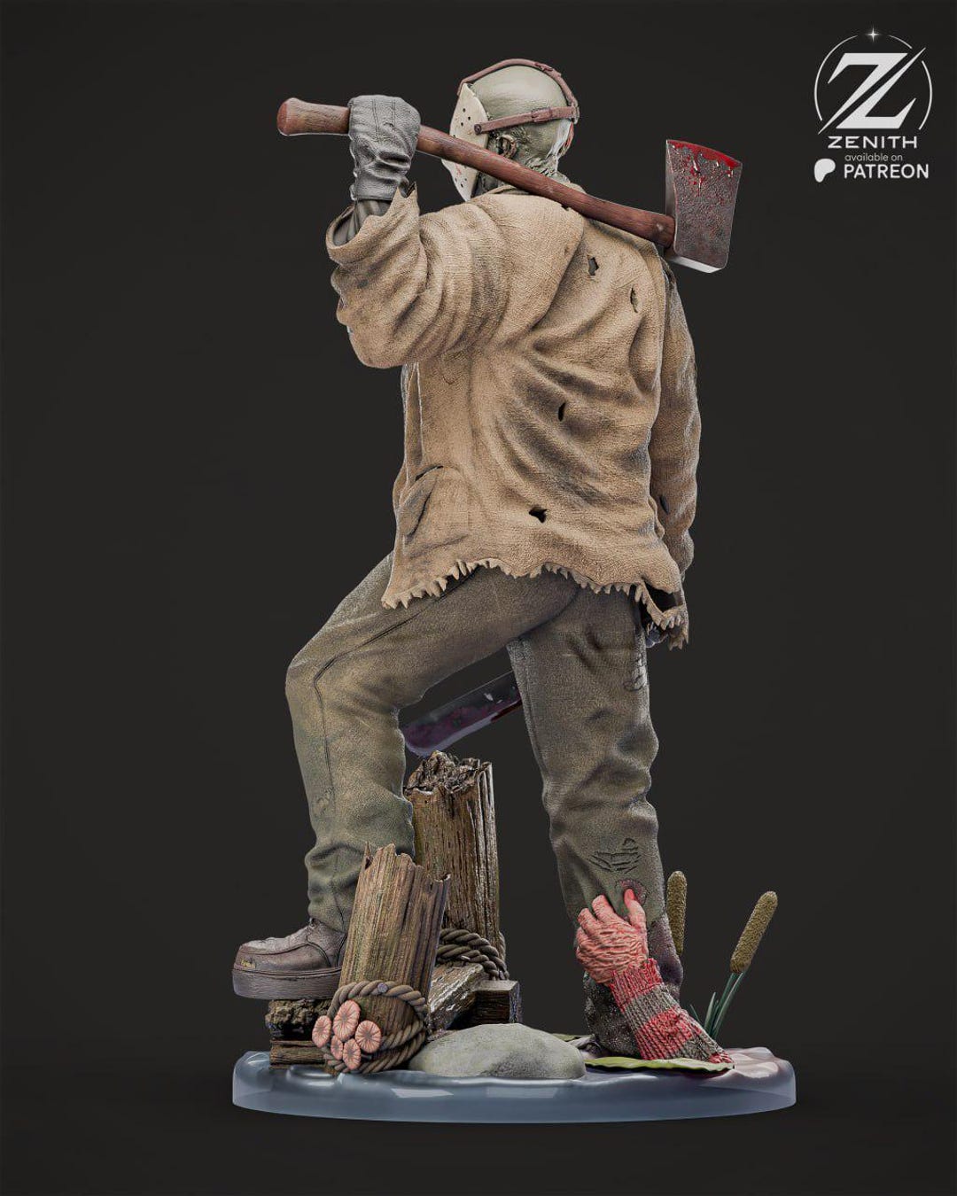 Jason, 3D Printed Figure – 3D Printed Full Body Statue | Miniature ...