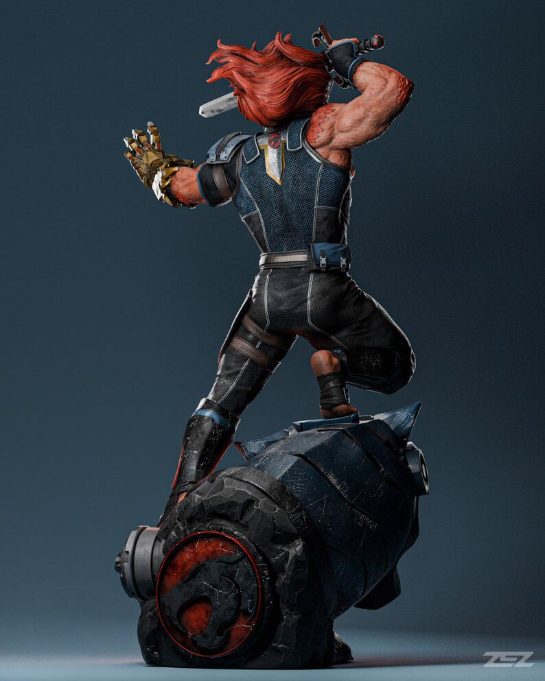 Lion - the Thundercats - 3D Printed Figure – 3D Printed Statue ...
