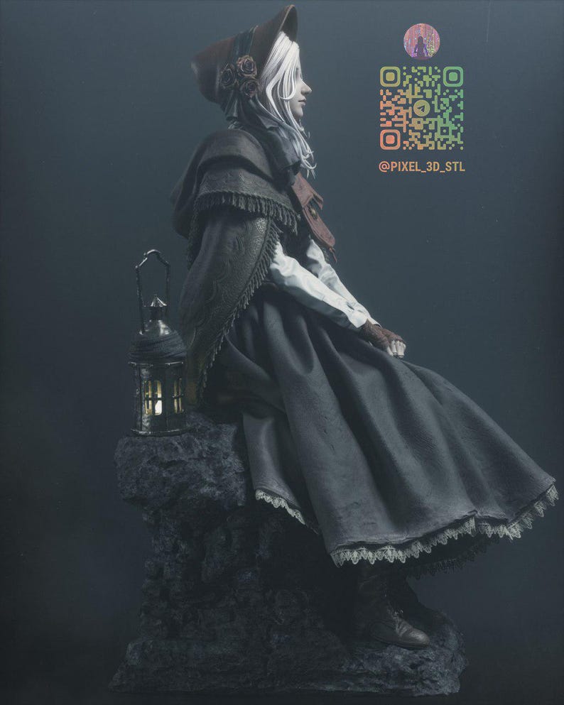 Plain Doll, Bloodborne - 3D Printed Figure – 3D Printed Full Body ...