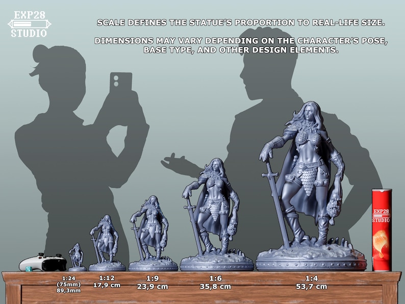 Burnice - 3D Printed Figure – 3D Printed Full Body Statue | Miniature ...