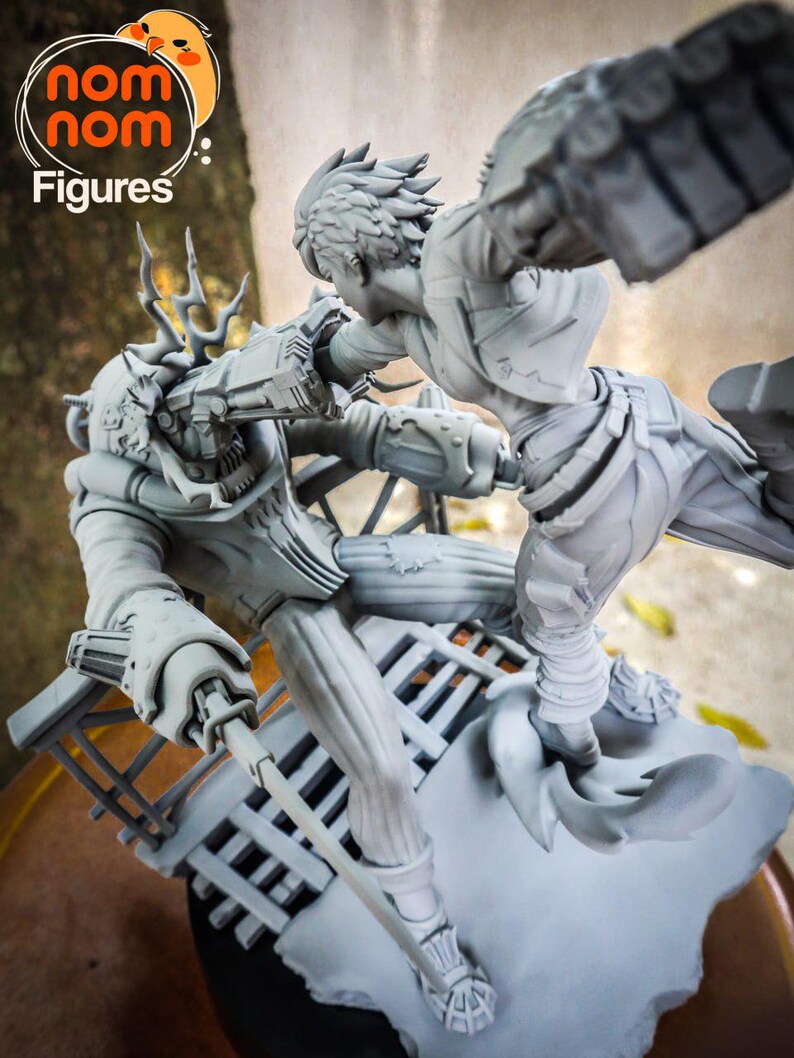 Vi, Arcane - 3D Printed Figure – 3D Printed Statue | Miniature | Model ...
