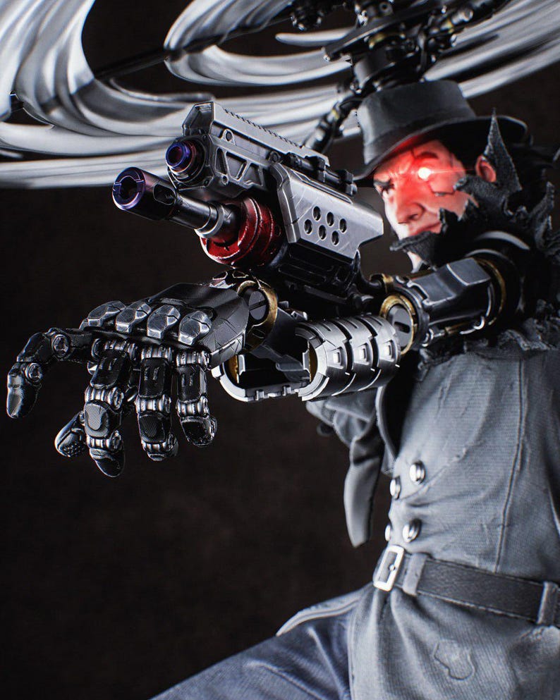 Inspector Gadget- 3D Printed Figure – 3D Printed Full Body Statue | Miniature | Model Garage Kit ...