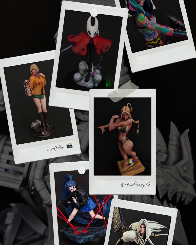 Ghostface - 3D Printed Figure – 3D Printed Full Body Statue | Miniature | Model Garage Kit ...