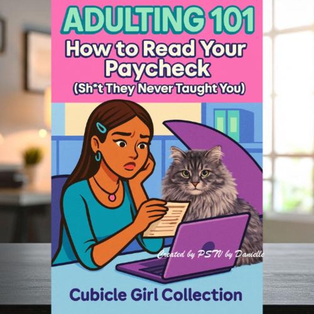 Adulting101: How to Read Your Paycheck Instant Guide Pdf Cubicle Girl ...