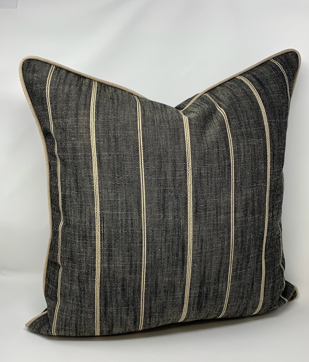 Decorative Pillow Cover in Fritz Peppercorn Rustic French Country ...